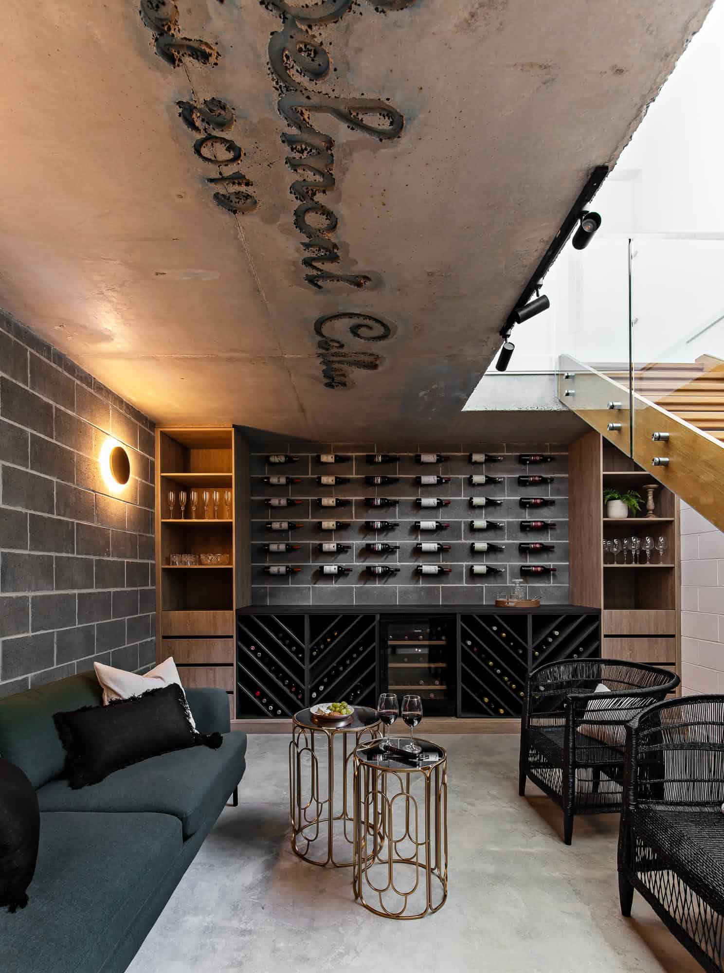 Dream Home 5 Wine Cellar - Oak and Orange