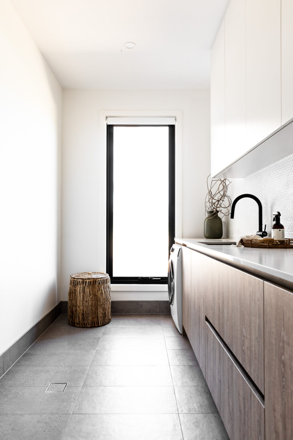 Dream Home 5 Laundry - Oak and Orange