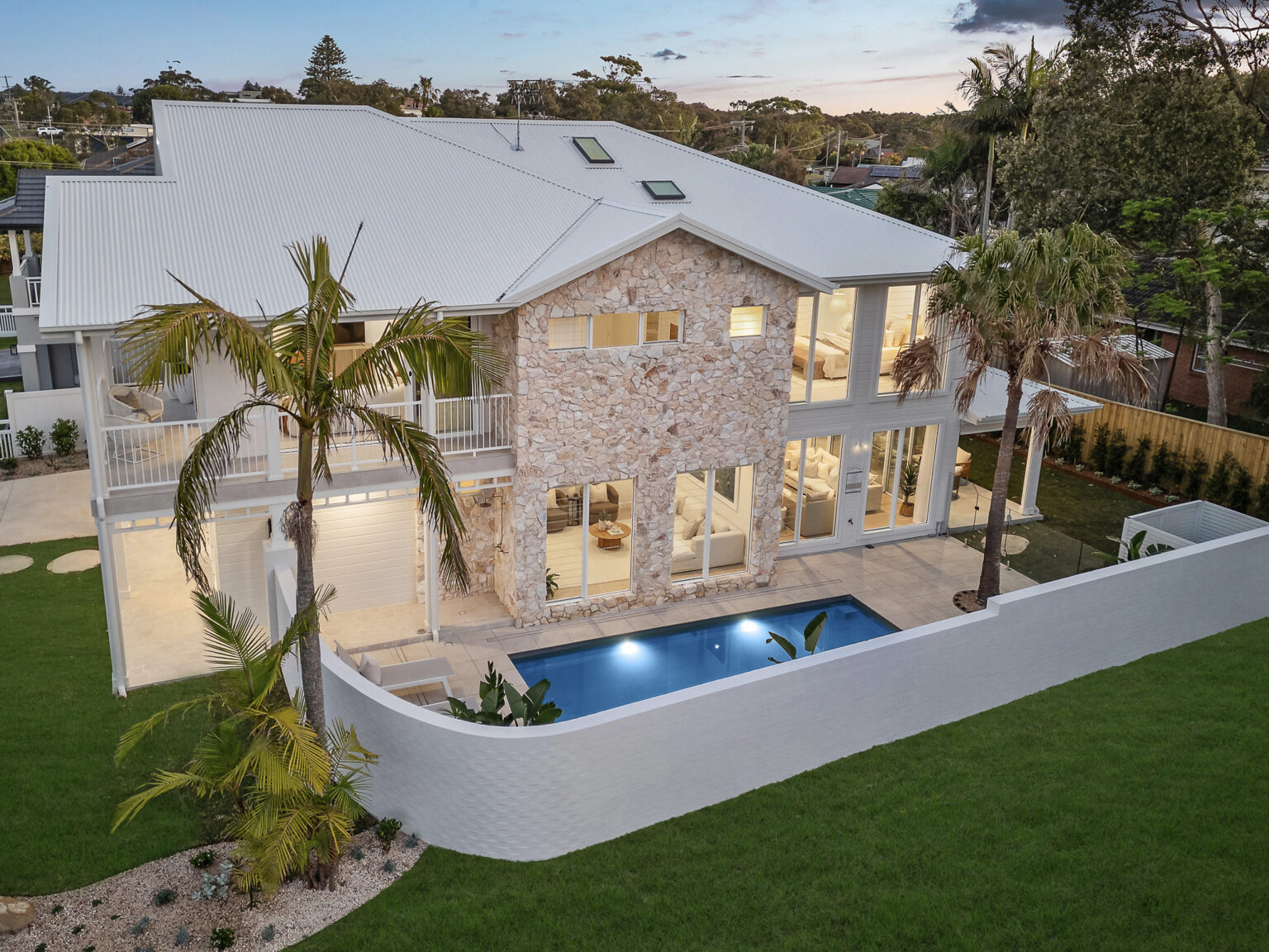 Modern Coastal Facade Design Tips for a New Build - Oak and Orange