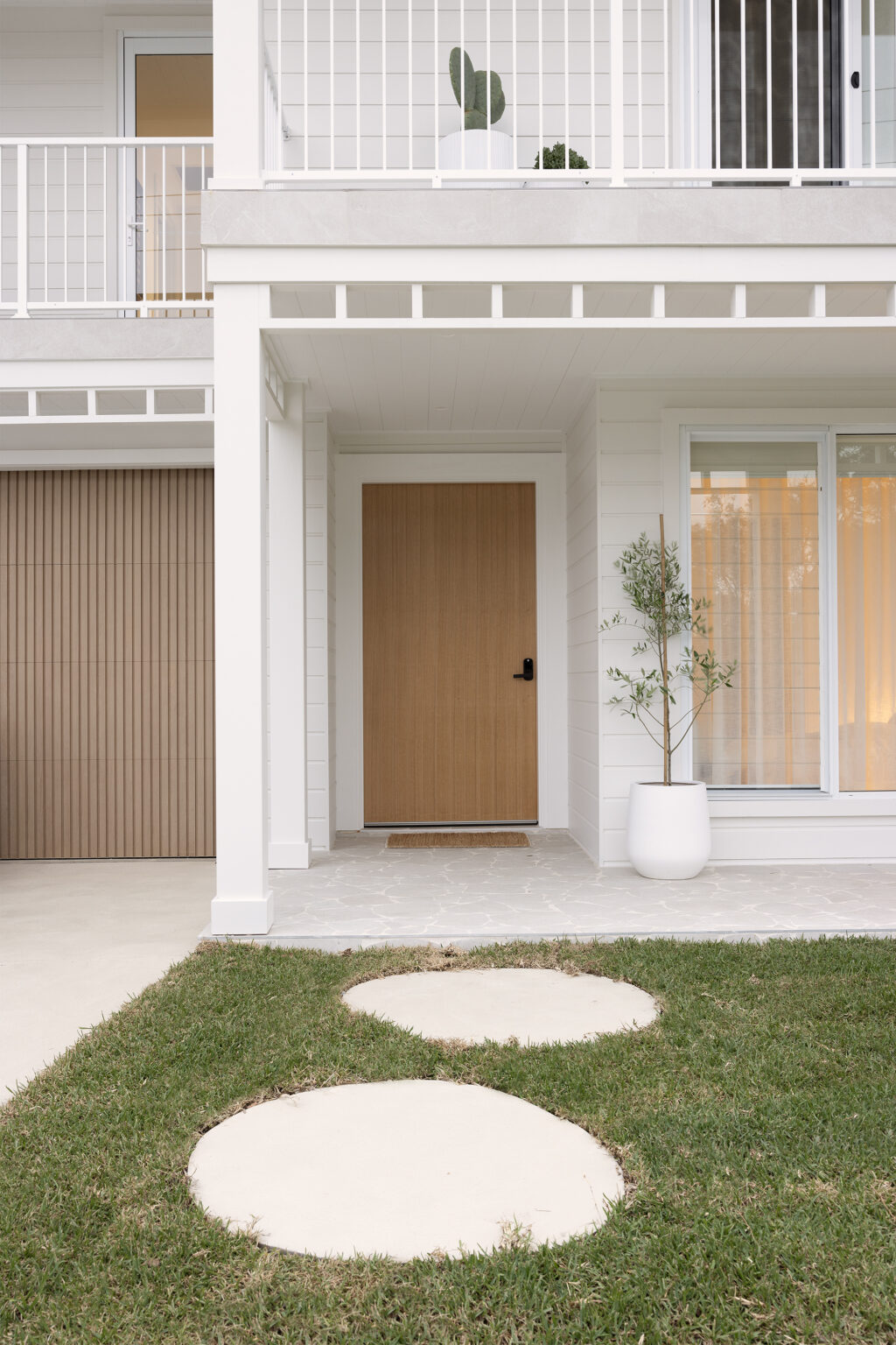 Modern Coastal Facade Design Tips for a New Build - Oak and Orange