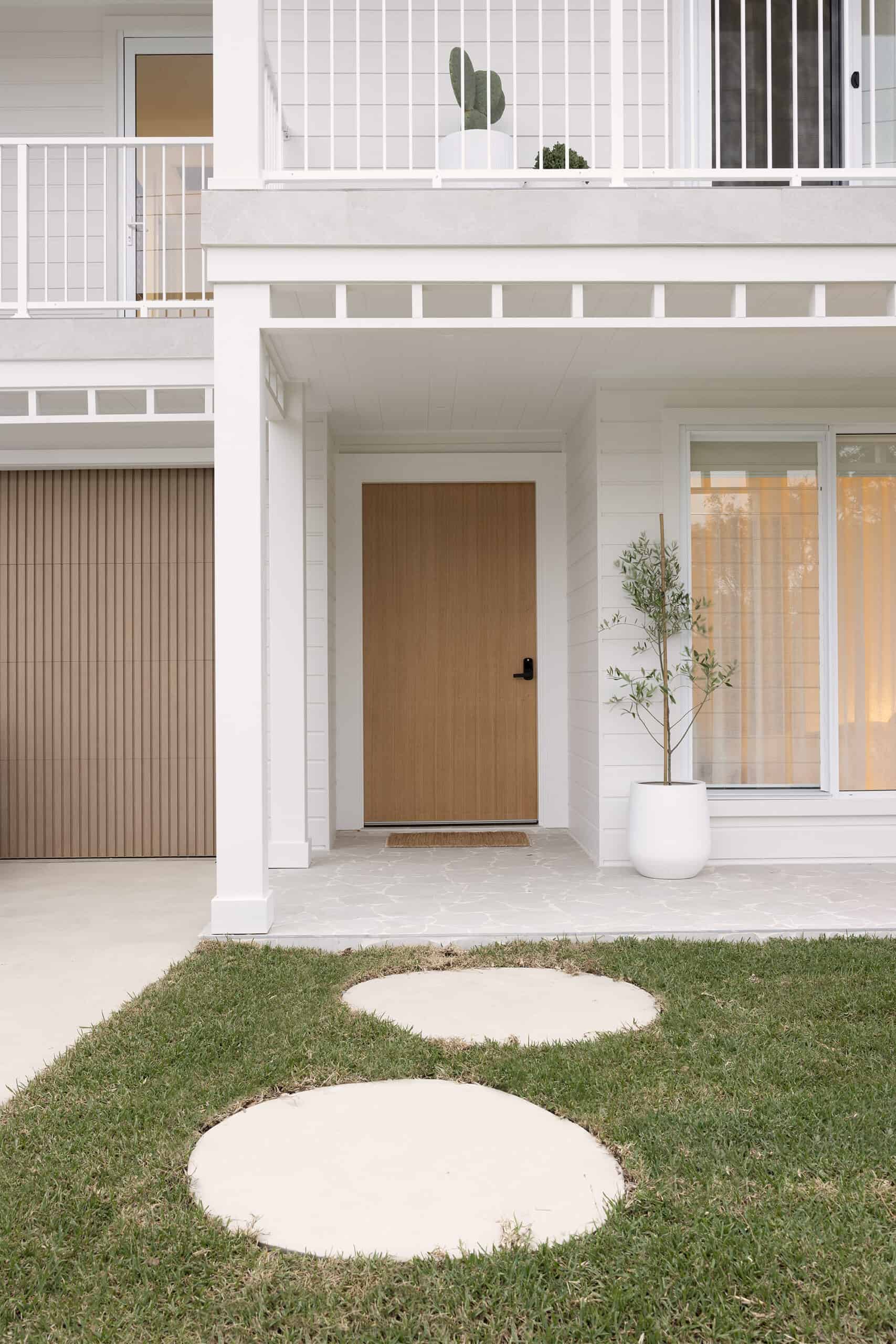 Modern Coastal Facade Design Tips for a New Build - Oak and Orange