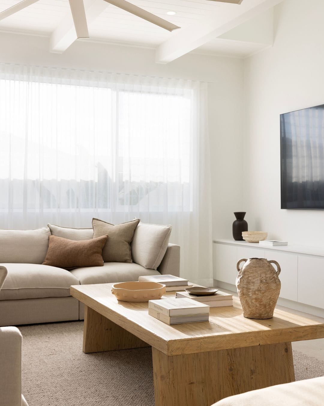 Dream Home 10 Living - Oak and Orange
